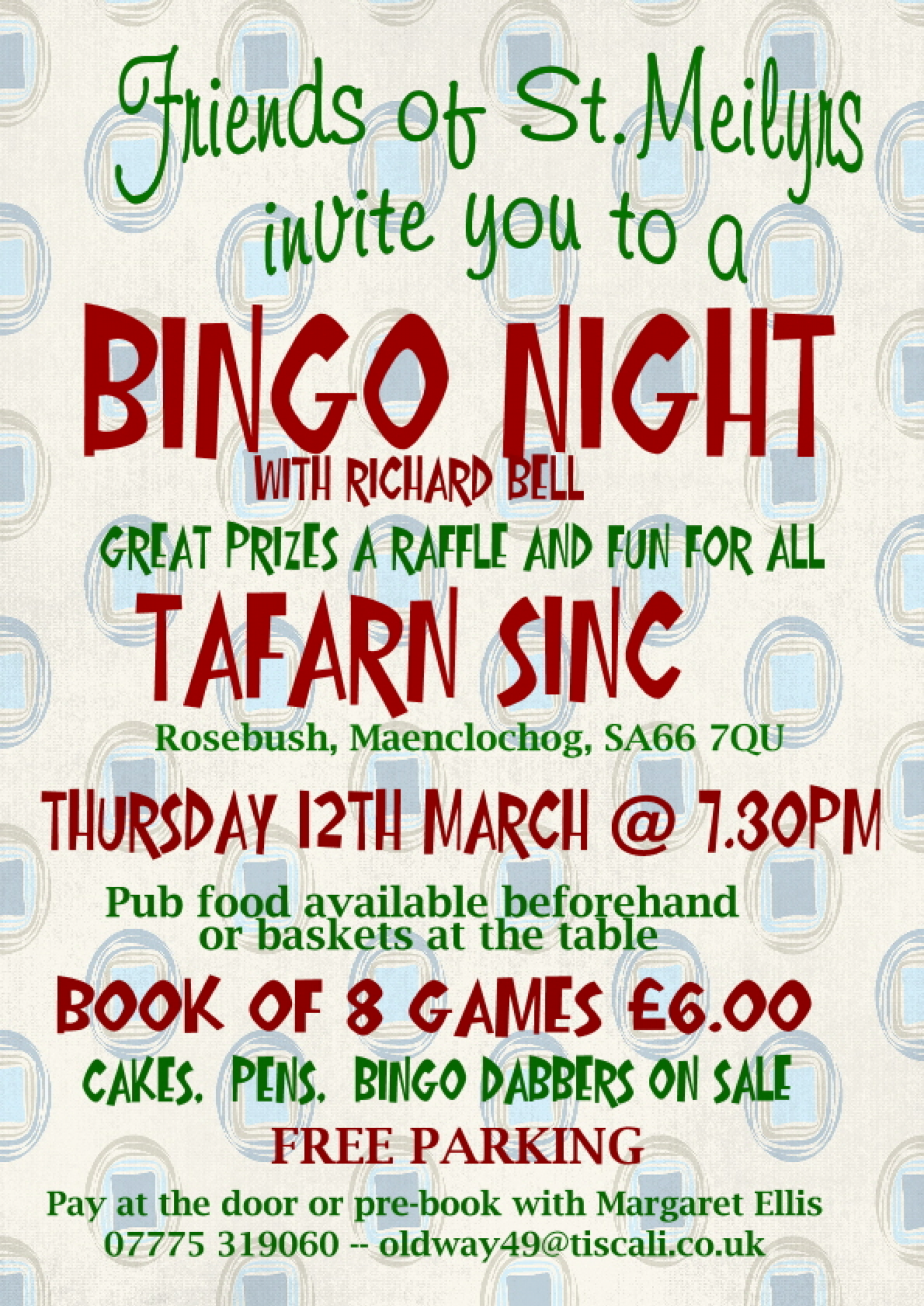 To book any event, or a meal, or for additional information about ...